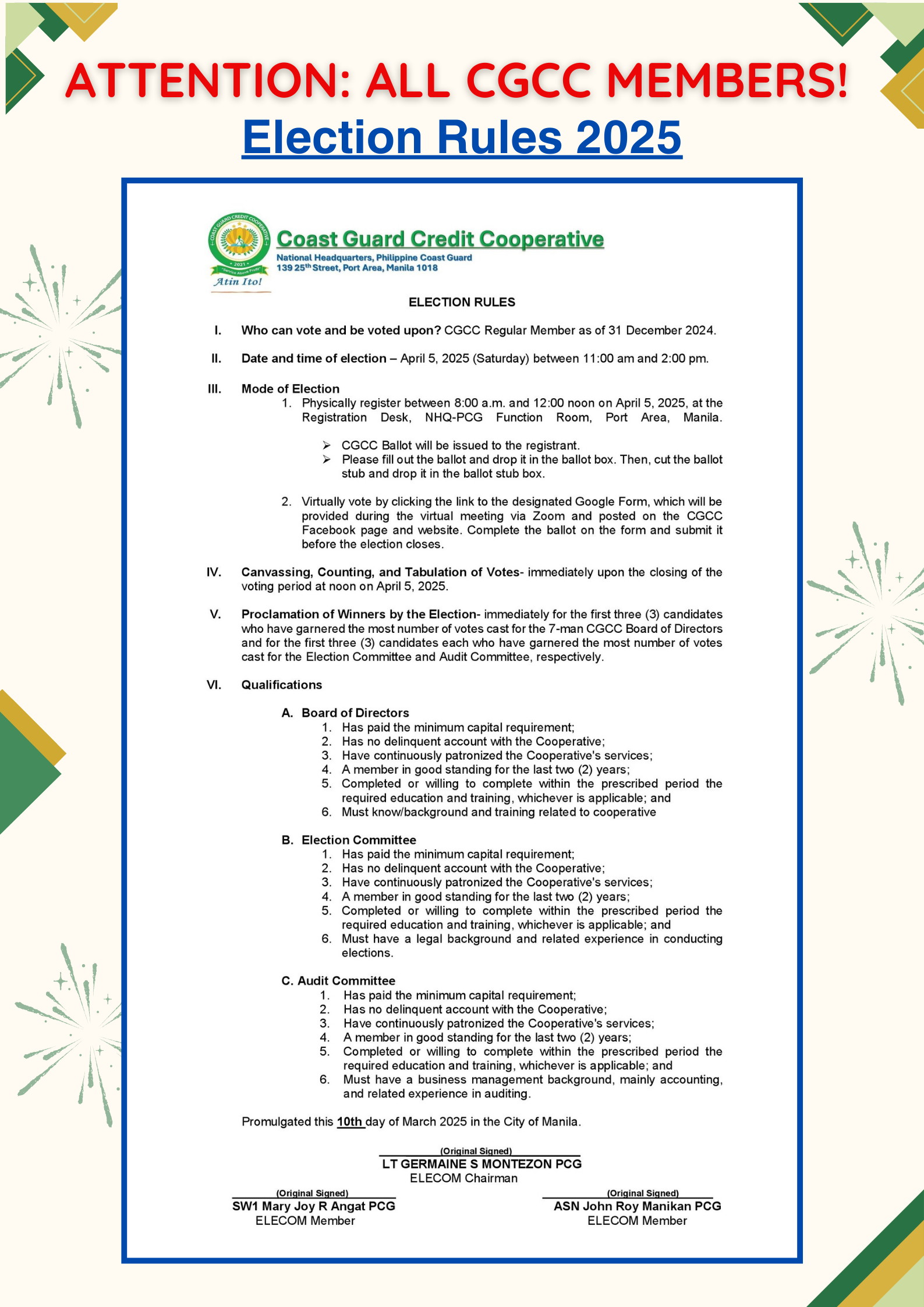 Home Coast Guard Credit Cooperative